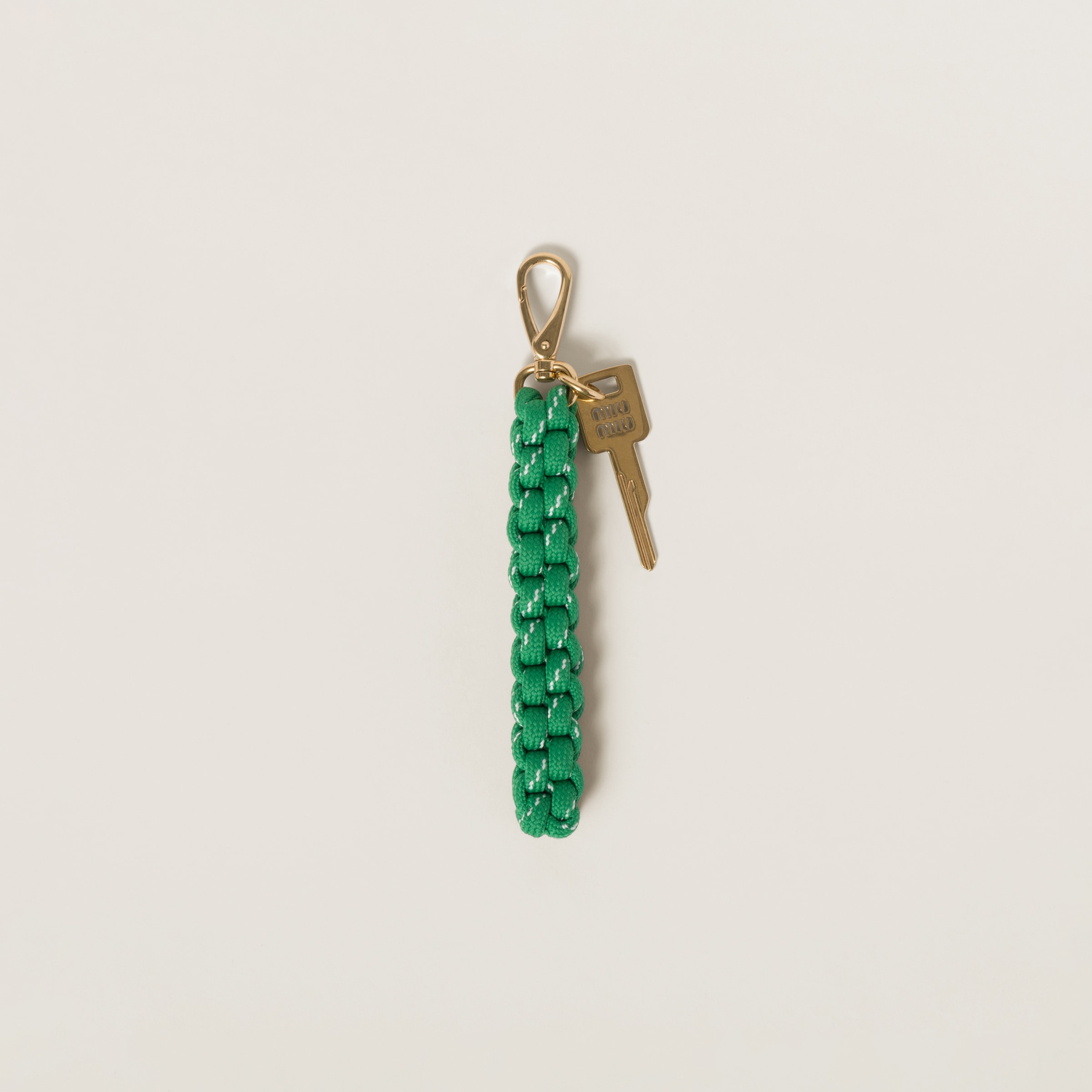 Miu Miu Cord And Nylon Trick - Emerald Green | Editorialist